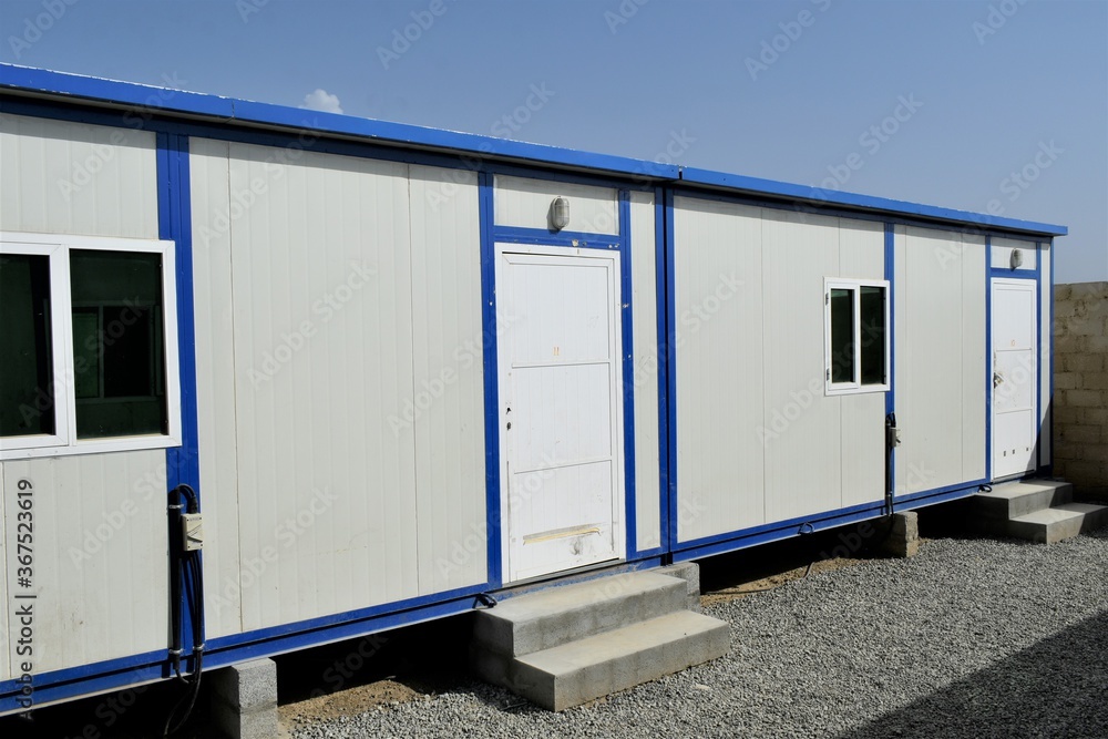 Portacabin, porta cabin, temporary labours camp , Mobile building in ...