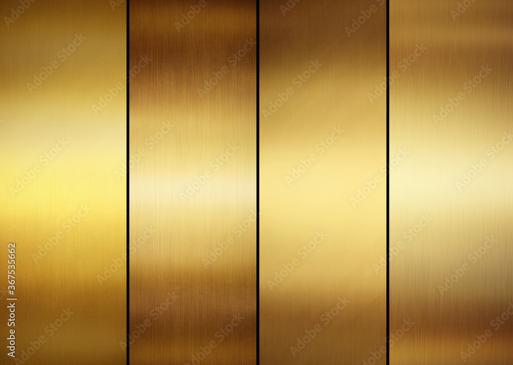 Gold metal texture background collection Stock Illustration | Adobe Stock