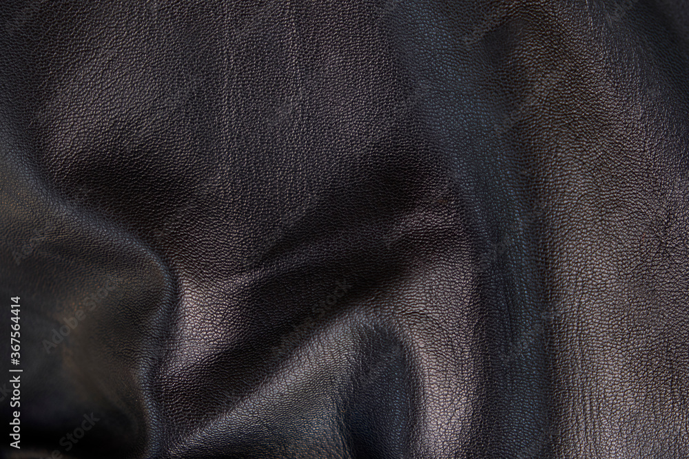 black leather texture seamless. High-resolution texture of folds. black ...