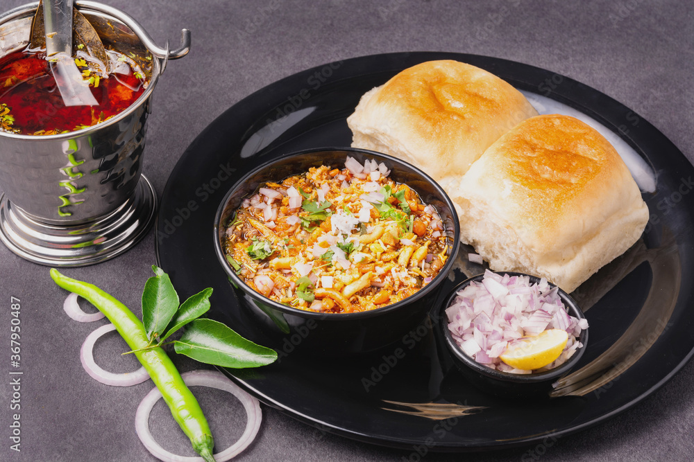 Misal is a meal of curry made from multiple sprouts, spices and served ...