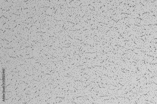 Texture of square panel for suspended ceiling made of mineral fiber ...