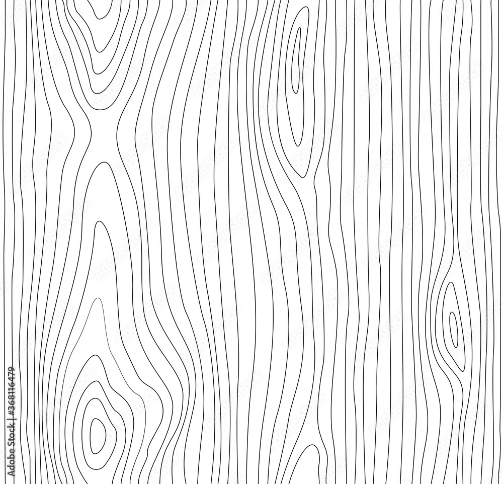 Seamless wooden texture. Dense lines. Abstract background. Vector ...