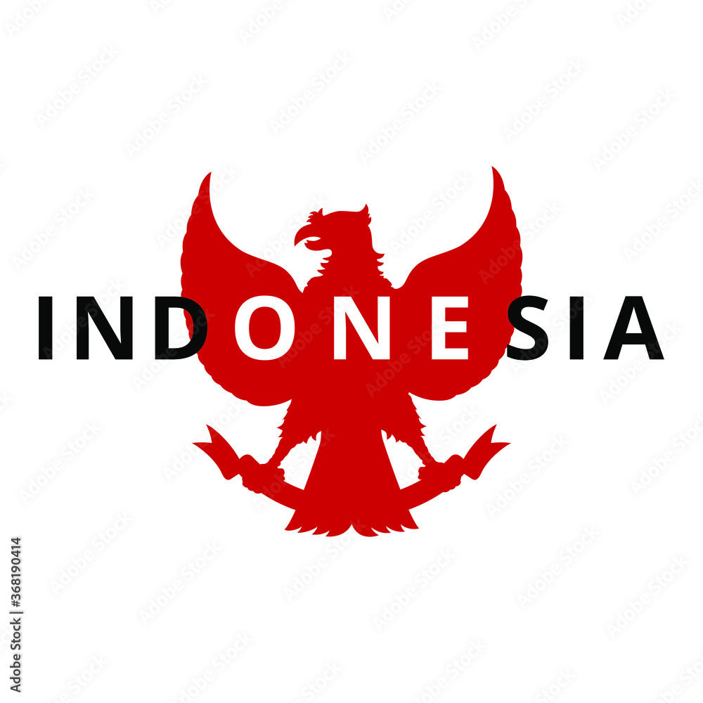Indonesia Mascot "Garuda Pancasila" Symbol. Heritage Indonesian Culture ...