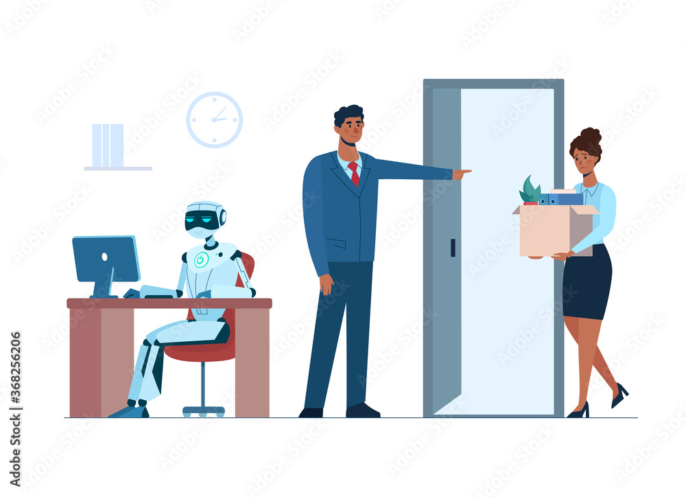 Artificial intelligence has replaced human, she lost her job due to ...
