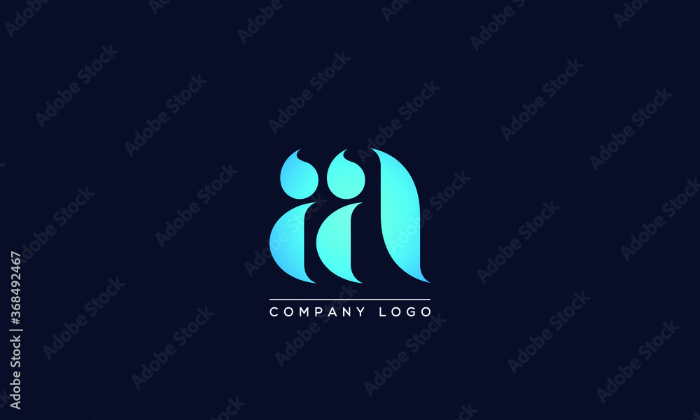 Initial AA Logo Creative Template Sign Vector Stock Vector | Adobe Stock