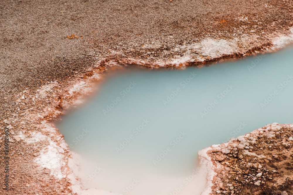 Geothermal Pool Stock Photo | Adobe Stock