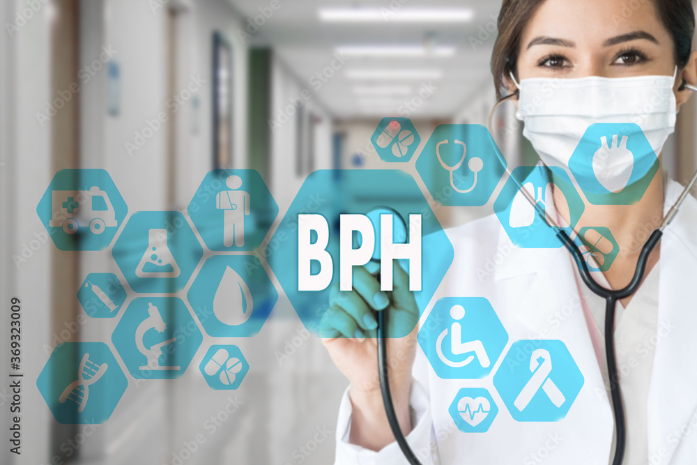 Medical Doctor and BPH, Benign Prostatic Hyperplasia words in Medical ...