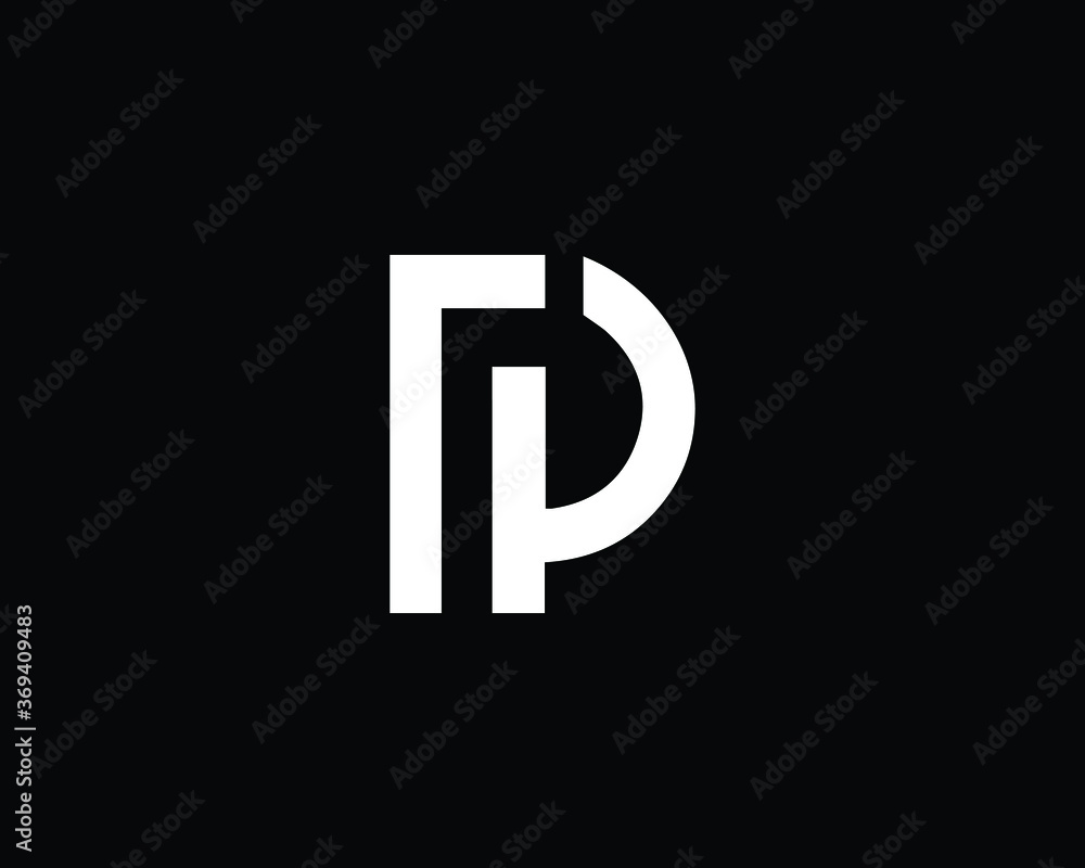 Professional and Minimalist Letter TP Logo Design, Editable in Vector ...