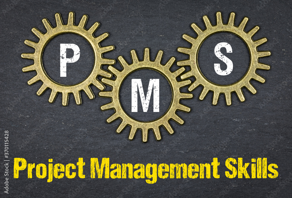 PMS Project Management Skills Stock Photo | Adobe Stock