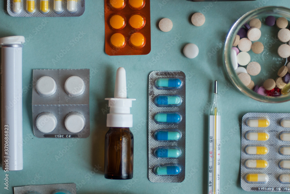 Medicines for colds, flu, viral diseases. Cough and cold remedies ...