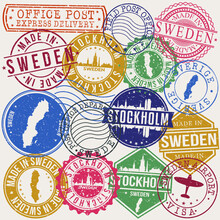 Old Swedish Stamps Free Stock Photo - Public Domain Pictures