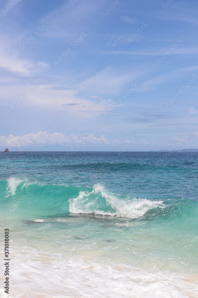 Suwehan beach on Nusa Penida Island, Bali, Indonesia. Amazing view ...