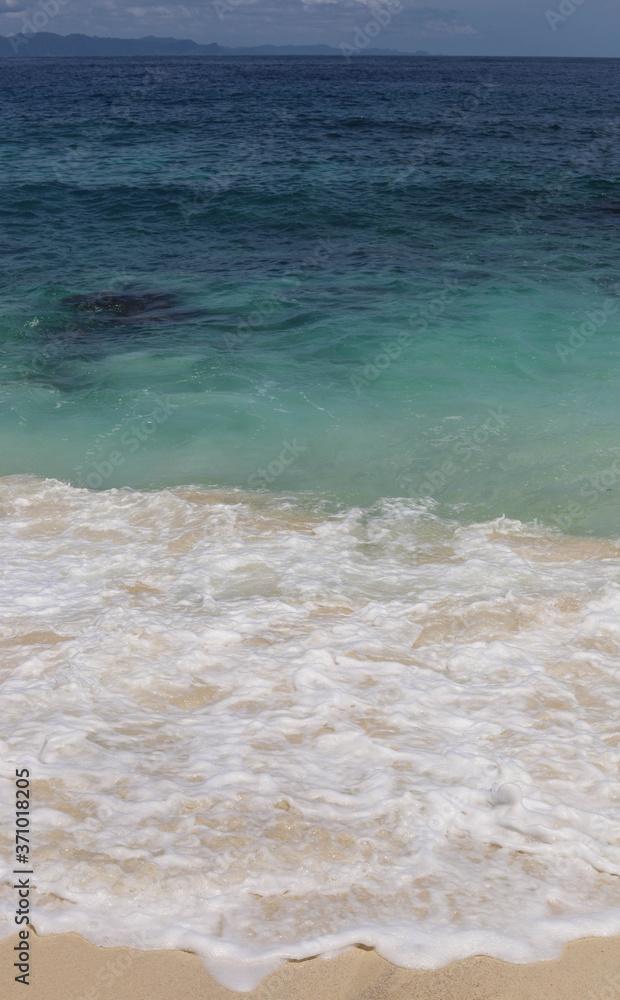 Suwehan beach on Nusa Penida Island, Bali, Indonesia. Amazing view ...