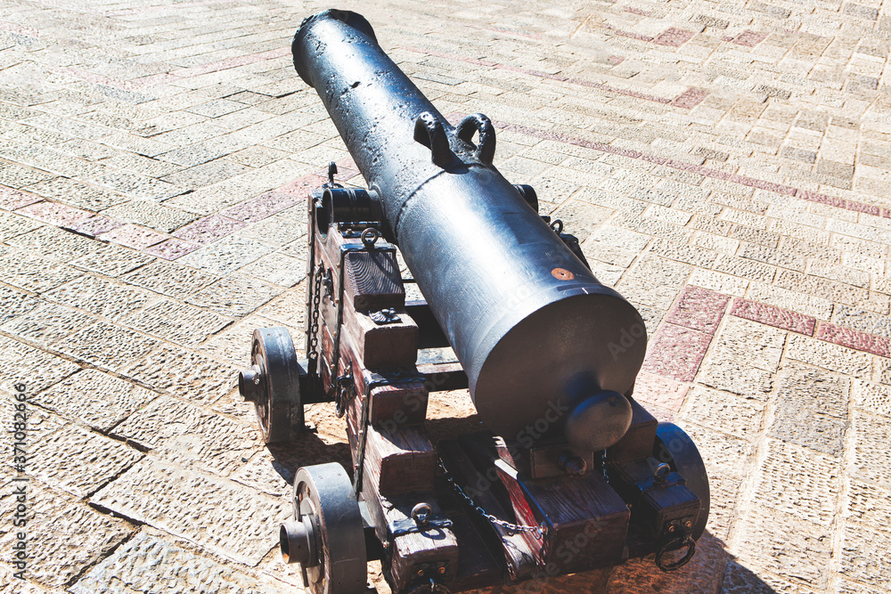 Medieval Artillery . Cannon from Middle Ages Stock Photo | Adobe Stock