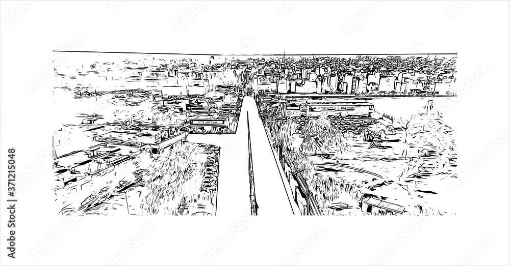 Building view with landmark of Ambala, is a city and a municipal ...