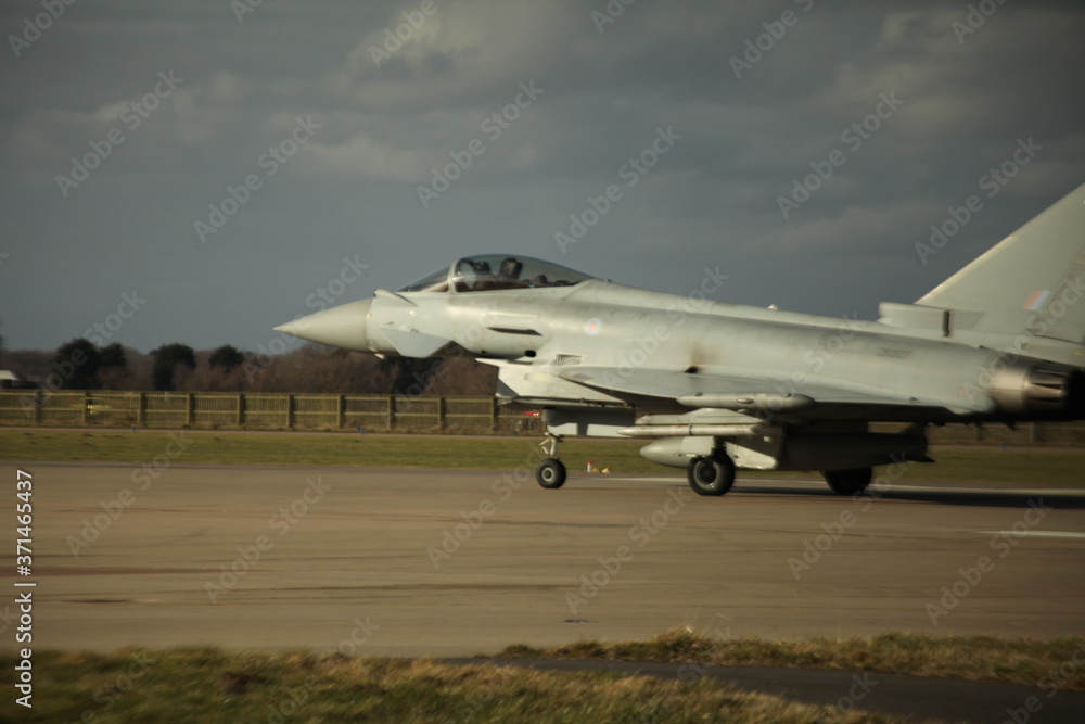 Eurofighter, Typhoon, British, Military, Multirole, fighter ...