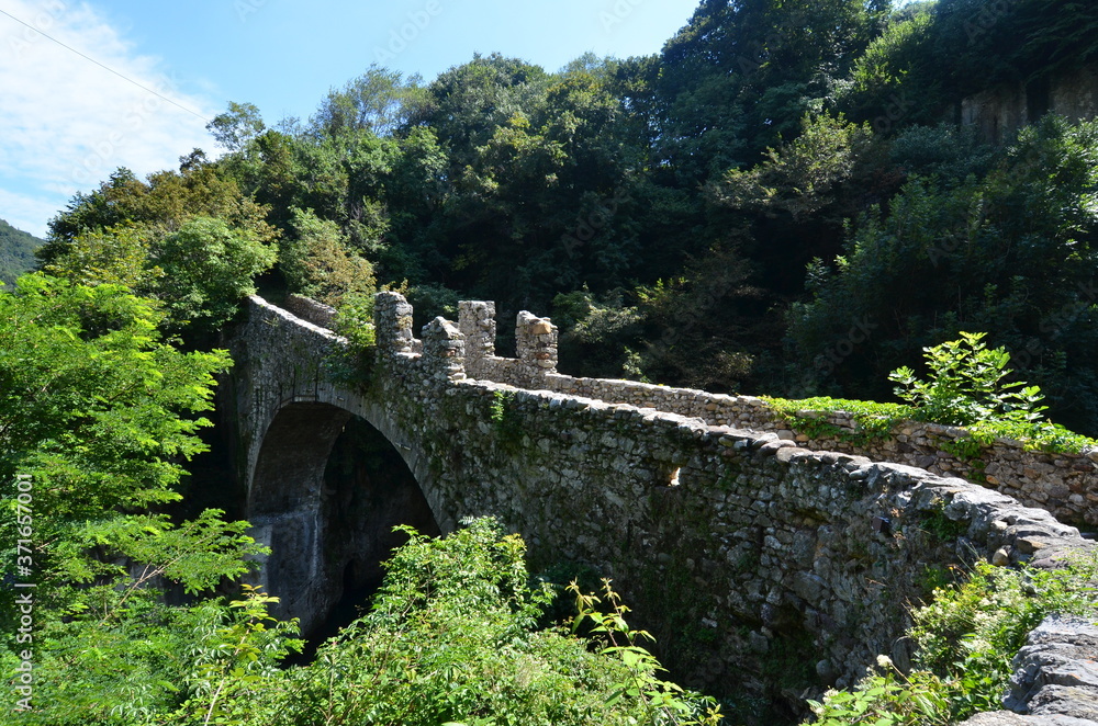 Clanezzo, Ponte medievale di Attone, anno 975 dc, Dogana Veneta sul ...