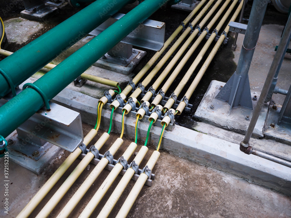 Ground systems was installed in power plant which many popular for ...