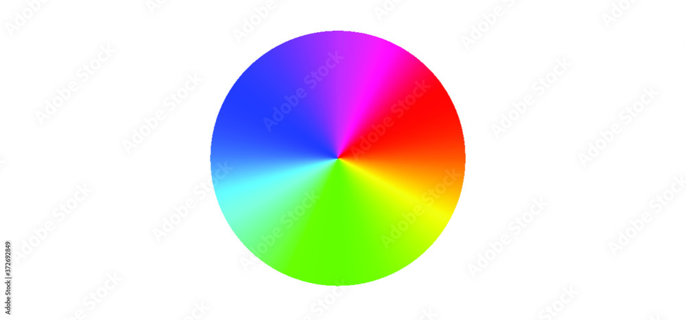 Color wheel types Spectrum schemes: red green blue ( rgb ) and cyan ...