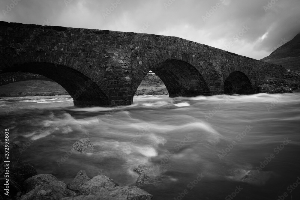 Scottish Bridge up in the North Stock Photo | Adobe Stock