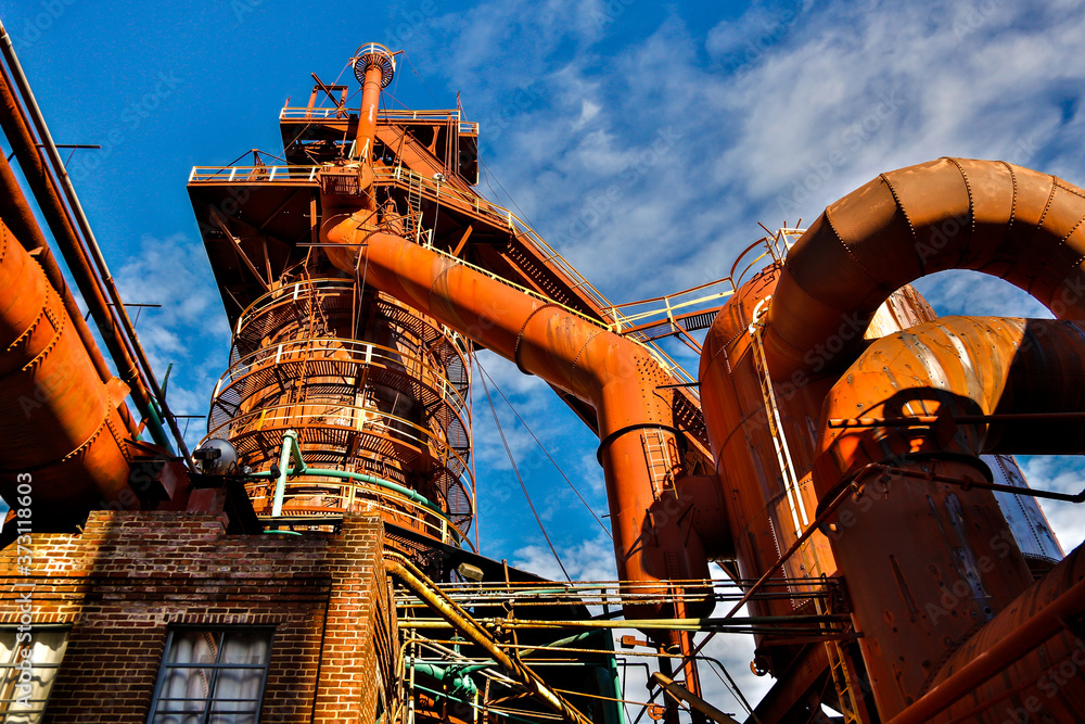 Sloss Furnaces. It is a National Historic Landmark in Birmingham ...