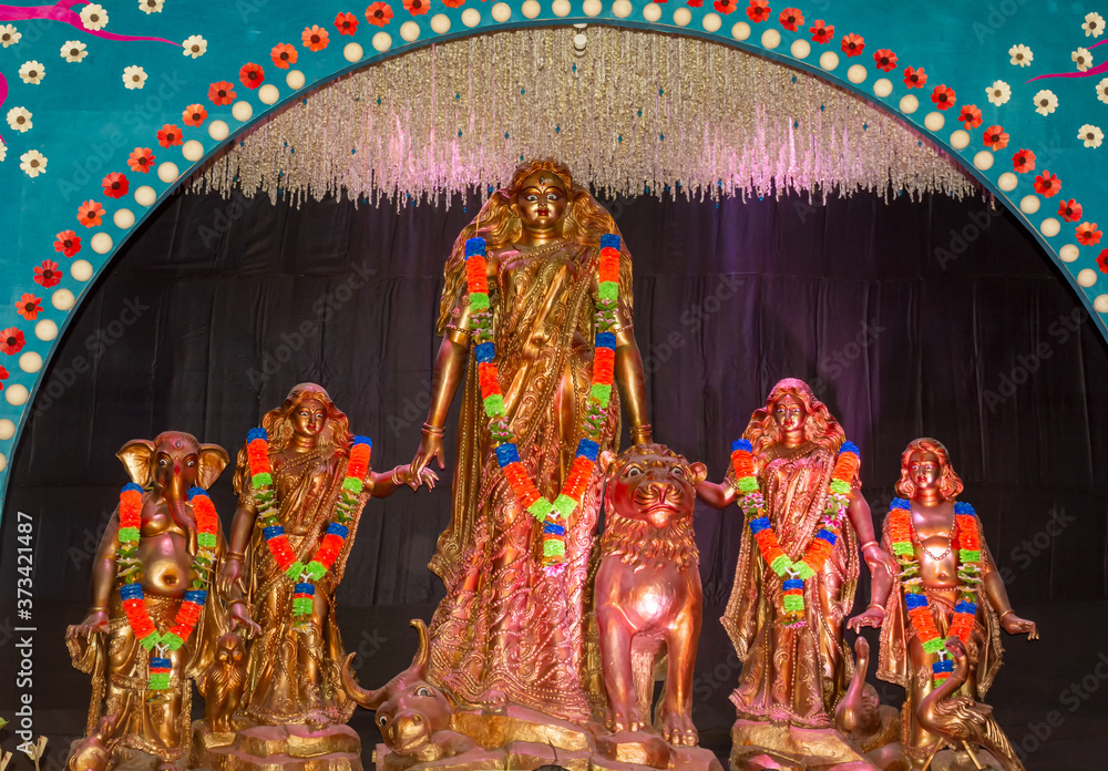 Durga Puja or Durgotsava,is an annual Hindu festival celebrated mainly ...