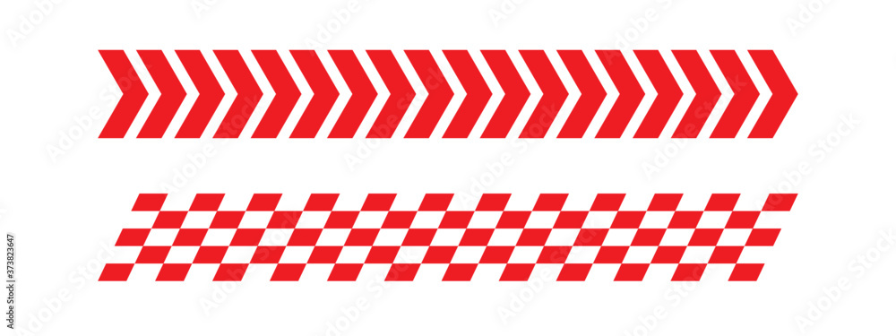 Race Flag Design Vector Illustration Stock Vector | Adobe Stock