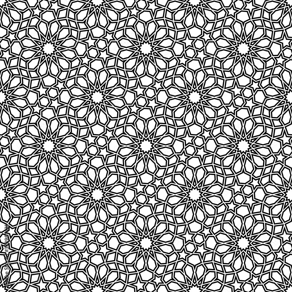 Girih diecut background. Seamless pattern. Laser cut. Islamic prints ...