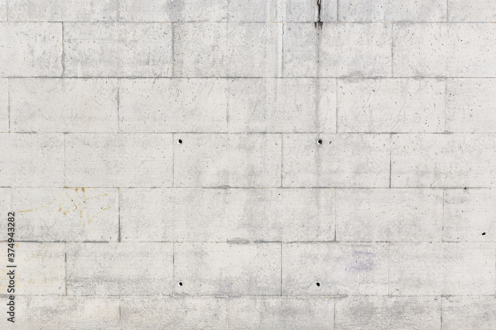 Concrete background texture created from formwork. Construction ...