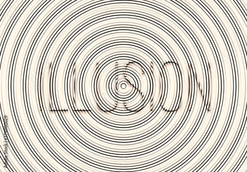 Optical Illusion Text Effect Mockup Stock Template | Adobe Stock