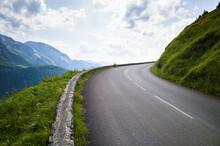 Curving Road Through Mountains Free Stock Photo - Public Domain Pictures