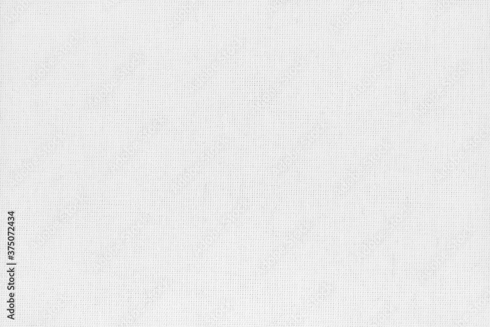 ภาพถ่าย Stock White cotton fabric texture background, seamless pattern ...