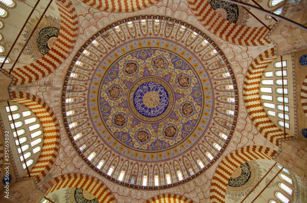 blue mosque interior Stock Photo | Adobe Stock