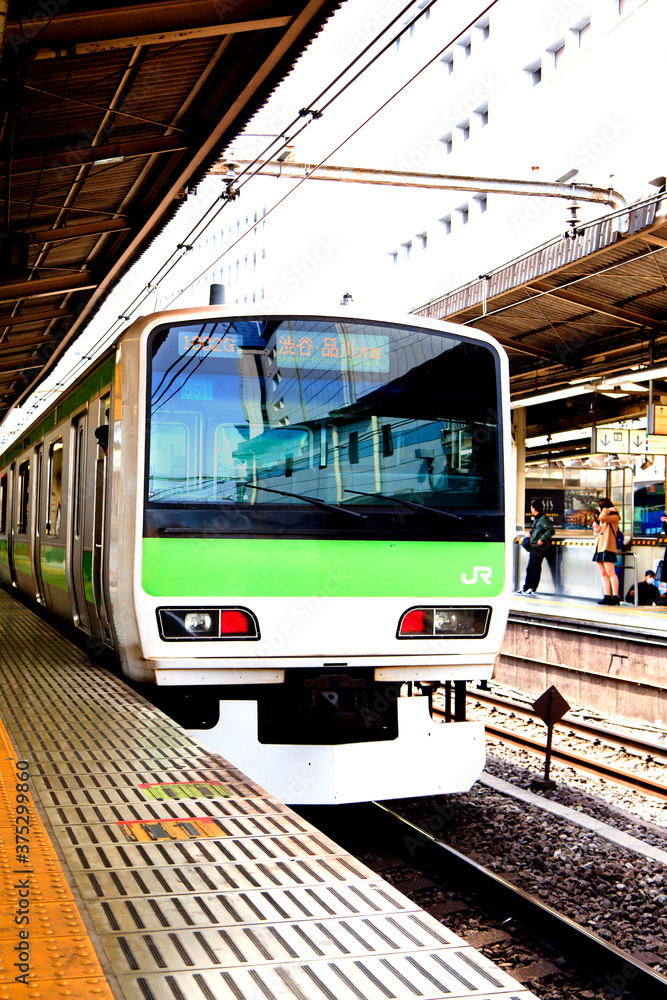 Стоковое фото «Taito, Tokyo, Japan - Yamanote Line: The Yamanote Line ...