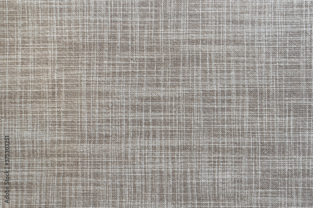 Linen fabric texture. Close-up. A fragment of linen cloth. Rough fabric ...