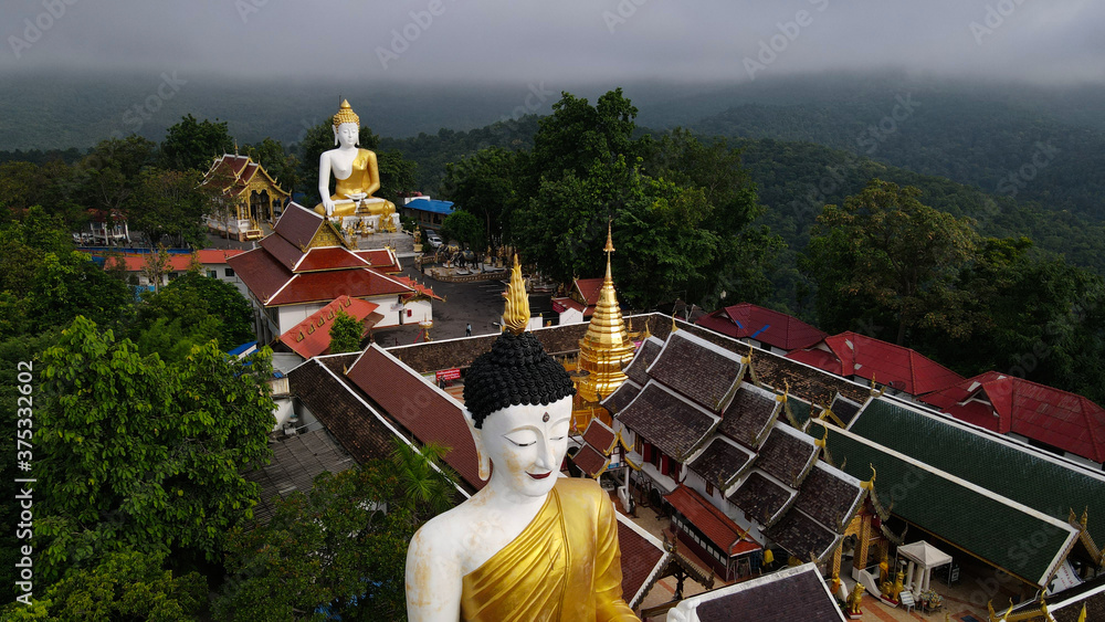 Photo Stock What Phra That Doi Kham literally means "Temple of the ...