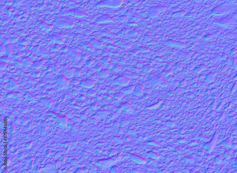 Ilustración de Stock normal map of old rough loose concrete surface ...