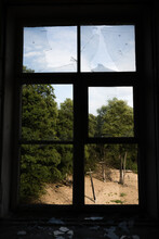 Urban View Through Old Fort Window Free Stock Photo - Public Domain ...