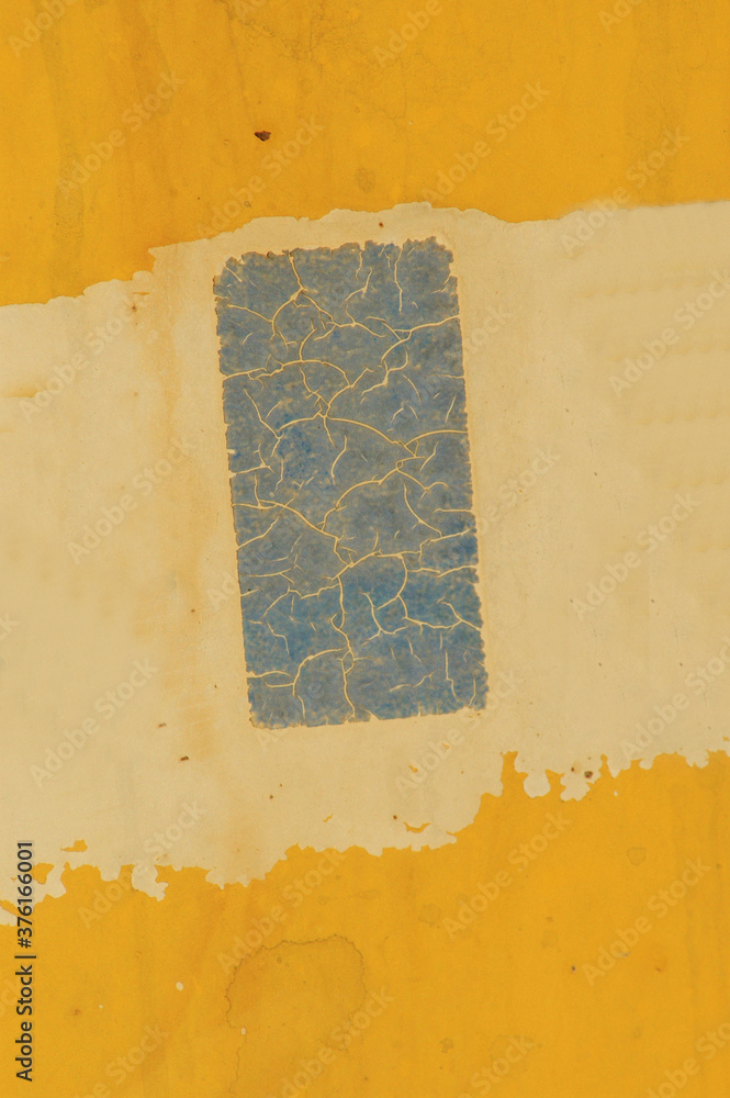 Old, faded, worn and used letters, alpha numeric set character that ...