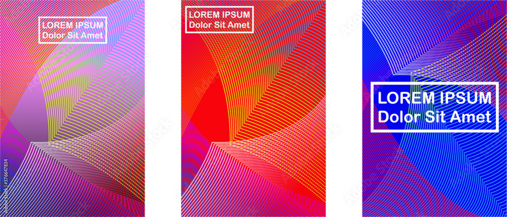 Minimal template . Geometric lines patterns with edges. angels ...