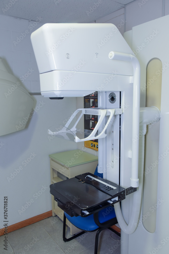 hospital radiology room. radiology equipment, mammography, densitometer ...