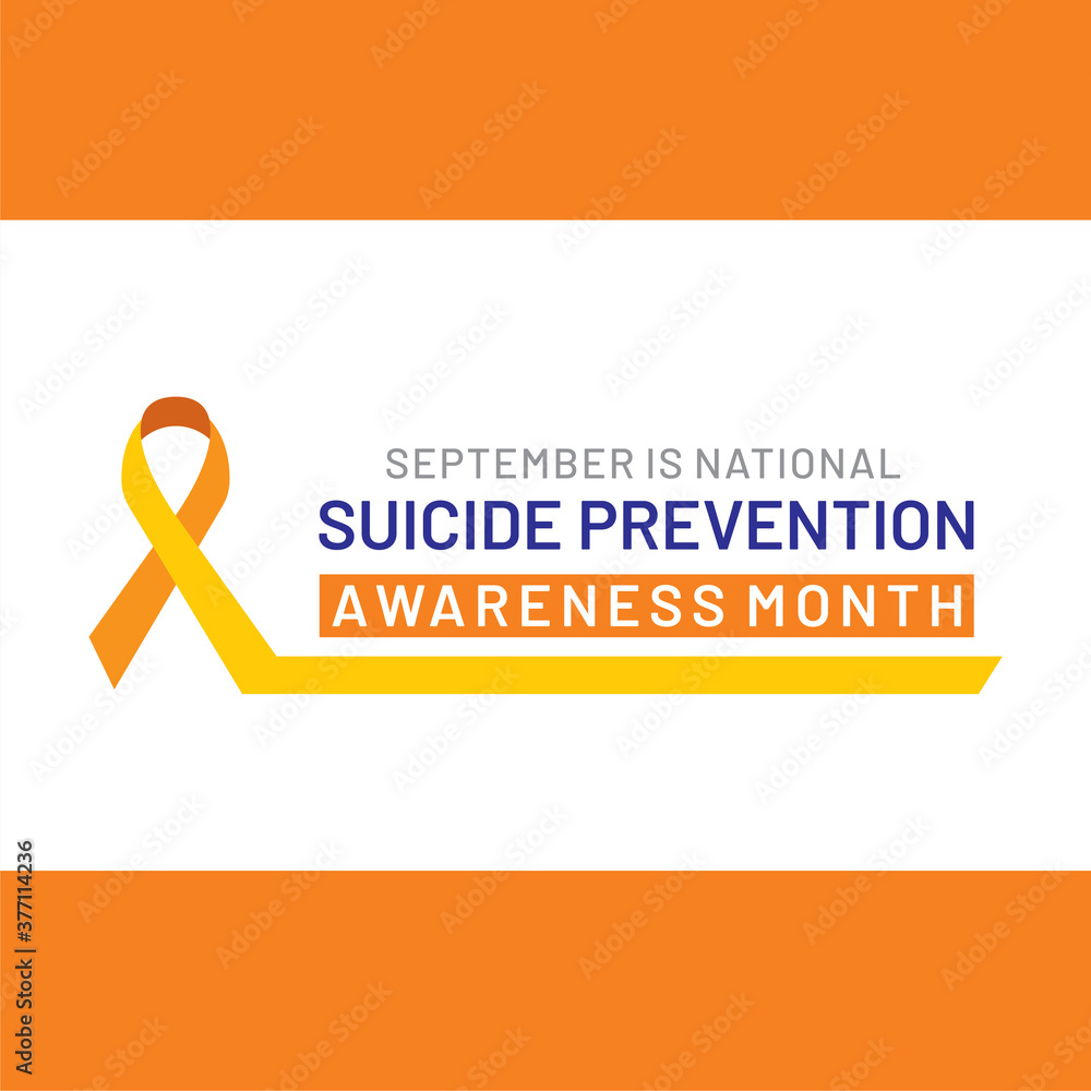 world suicide prevention month poster design Stock Vector | Adobe Stock