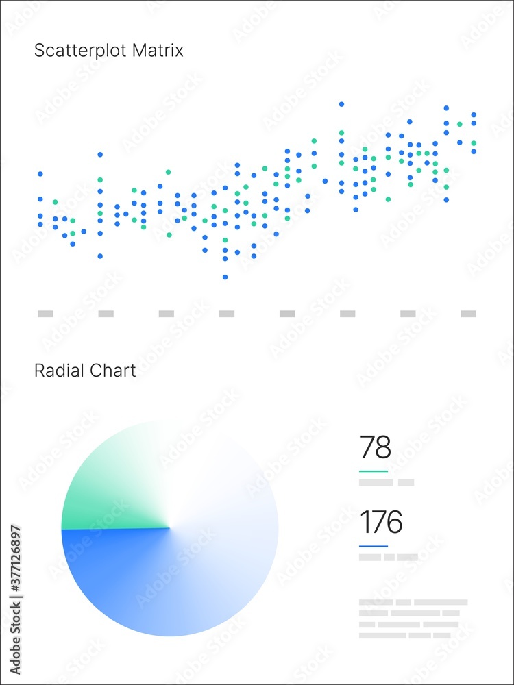 Infographic elements for business layout, presentation template, flyer ...