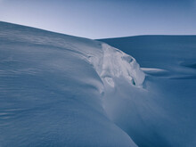 Blue Winter Landscape Art Free Stock Photo - Public Domain Pictures