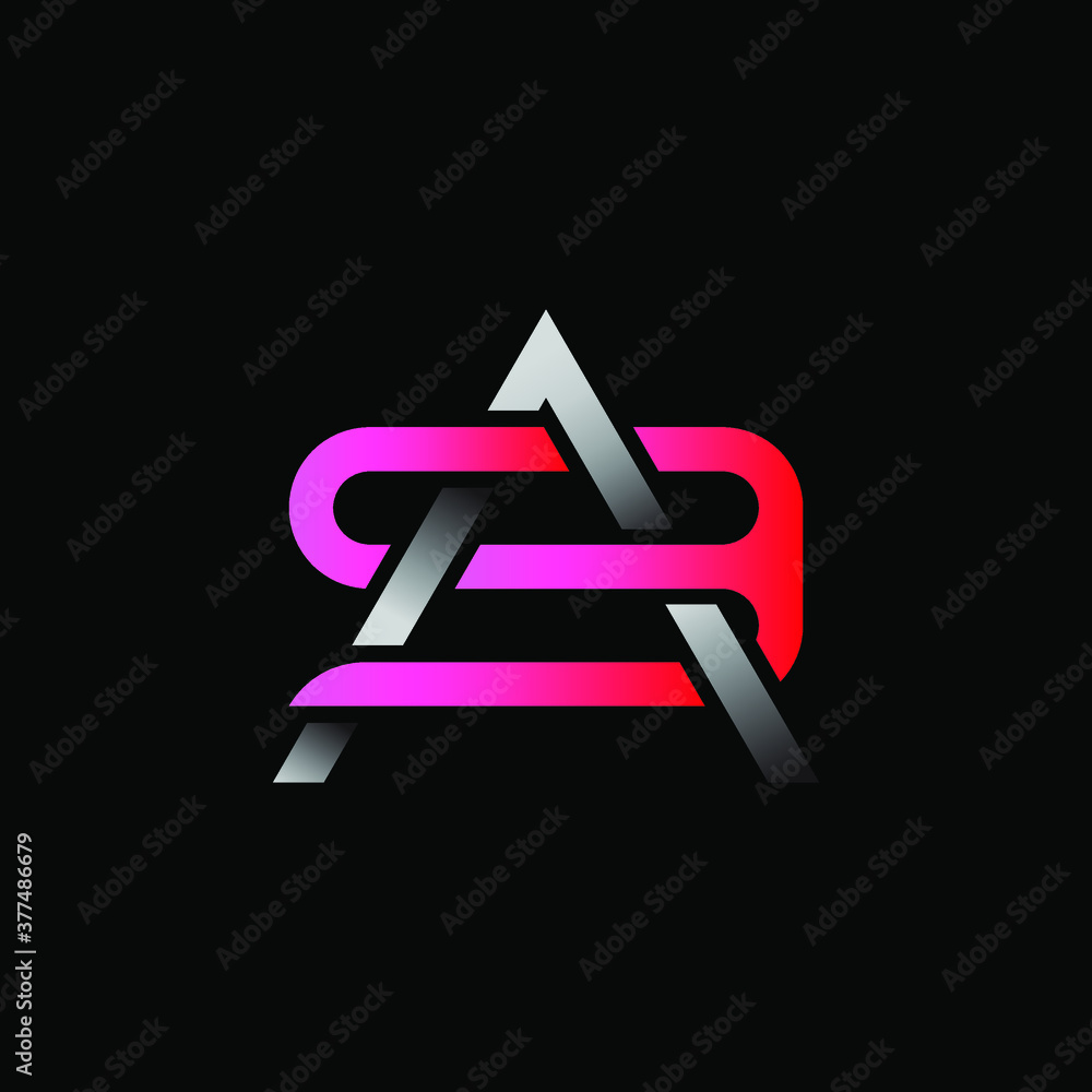 Image vectorielle Stock A9 or 9A Logo Design, Letter & number ...