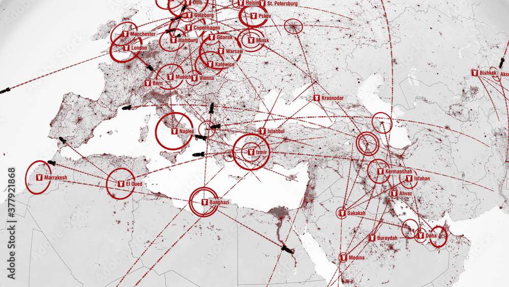 Nuclear Holocaust. Battlefield Maps. Terror Plans. Bombs fly between ...