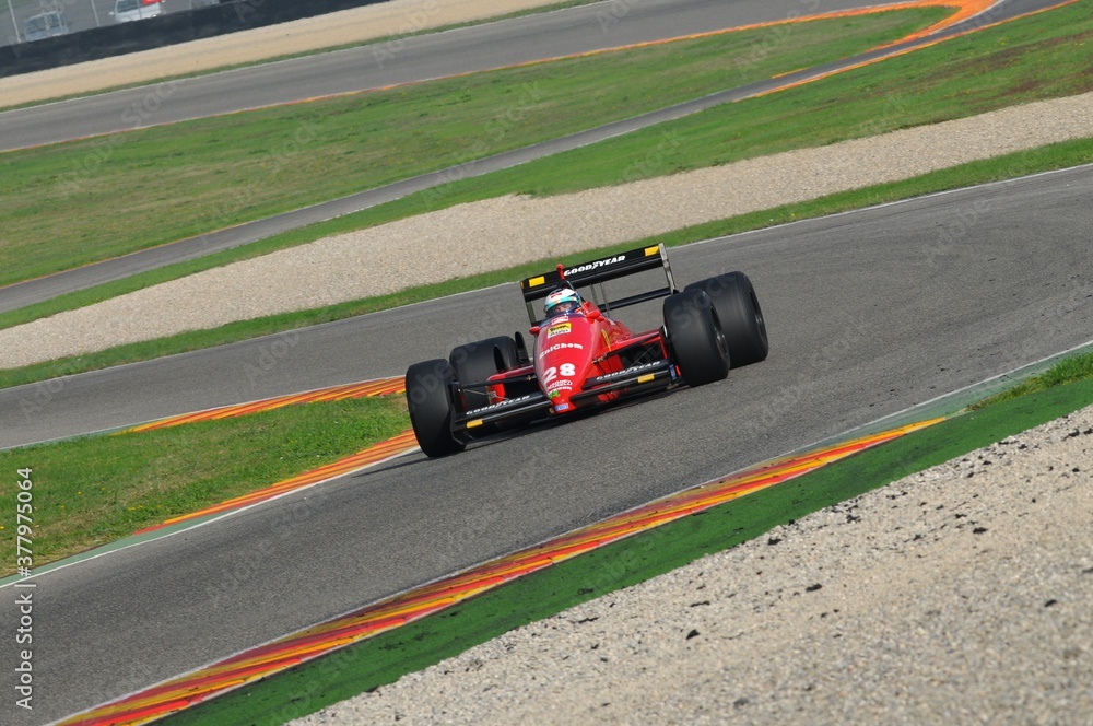 Photo Stock MUGELLO, IT, November, 2008: Gherard Berger with Historic ...