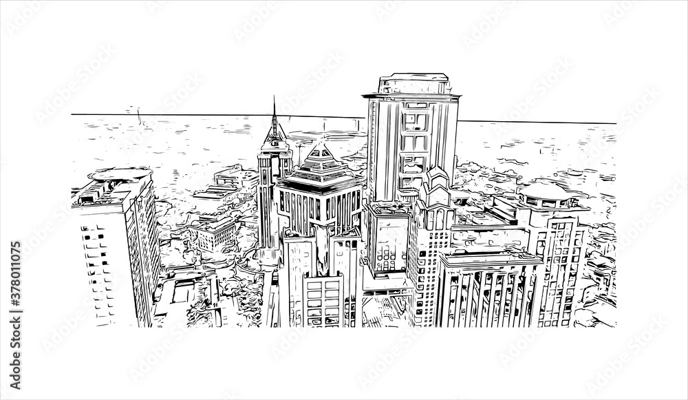 Building view with landmark of Bengaluru (also called Bangalore) is the ...