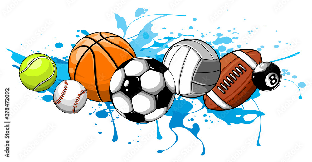 Sports Balls Clipart