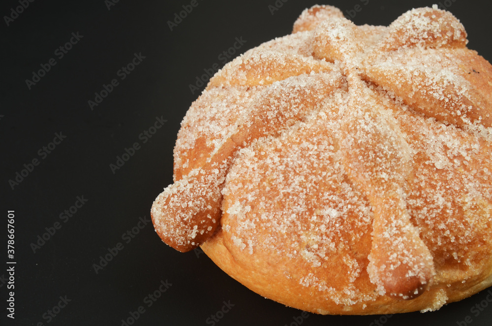 Photo Stock Pan de Muerto, pan dulce tradicional mexicano, Día de ...